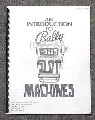 Action Pinball - PM0885 - An Introduction to Bally Slot Machines Manual ...