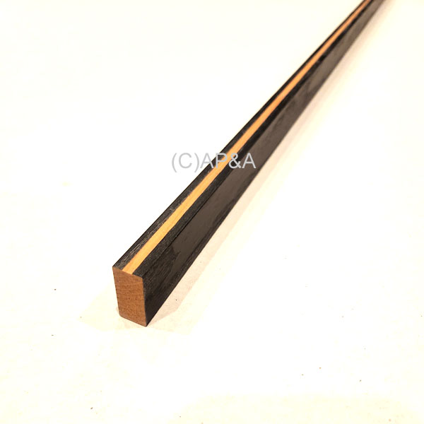 Action Pinball - SIDE_RAIL_PF - Side Rail - Playfield - Wood w/ Black ...