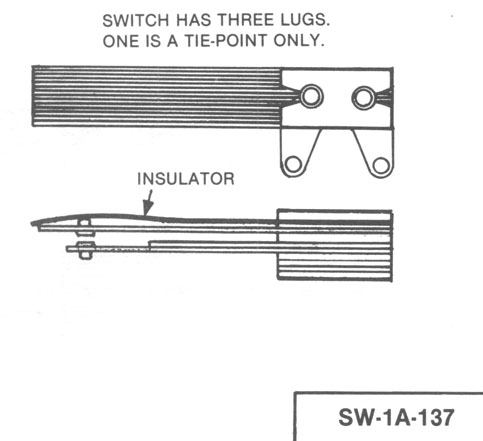 Action Pinball - SW-1A-137 - Leaf Switch - 3-lug w/ Fische Paper ...